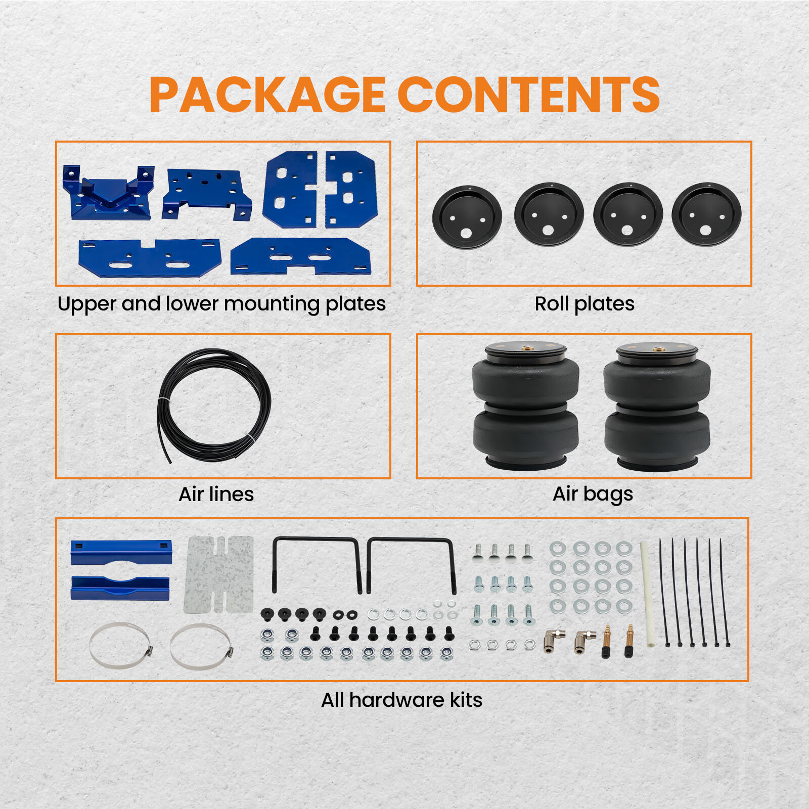 Air Suspension Spring Kit Rear fit Dodge Ram 2500 3500 2003-2018 Air ...