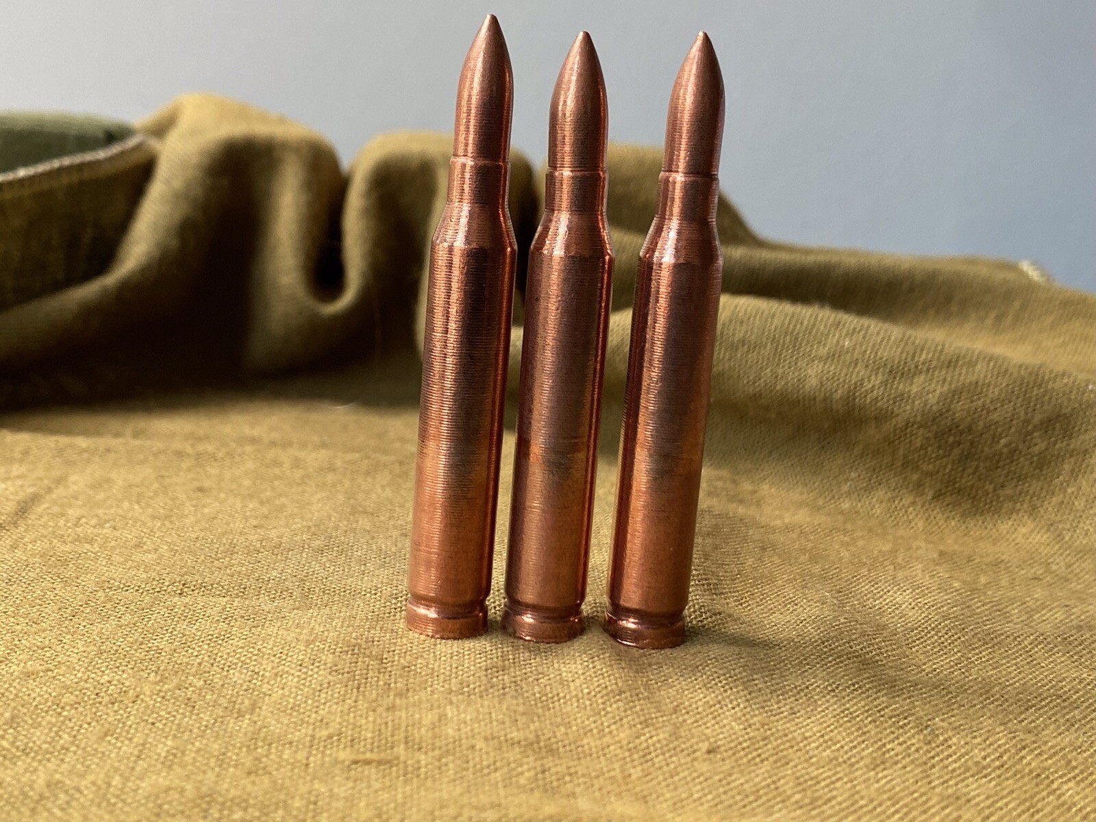 THREE (3) EXCEPTIONAL One (1) oz (3 Oz Total) COPPER Hi-Pwr RIFLE ...