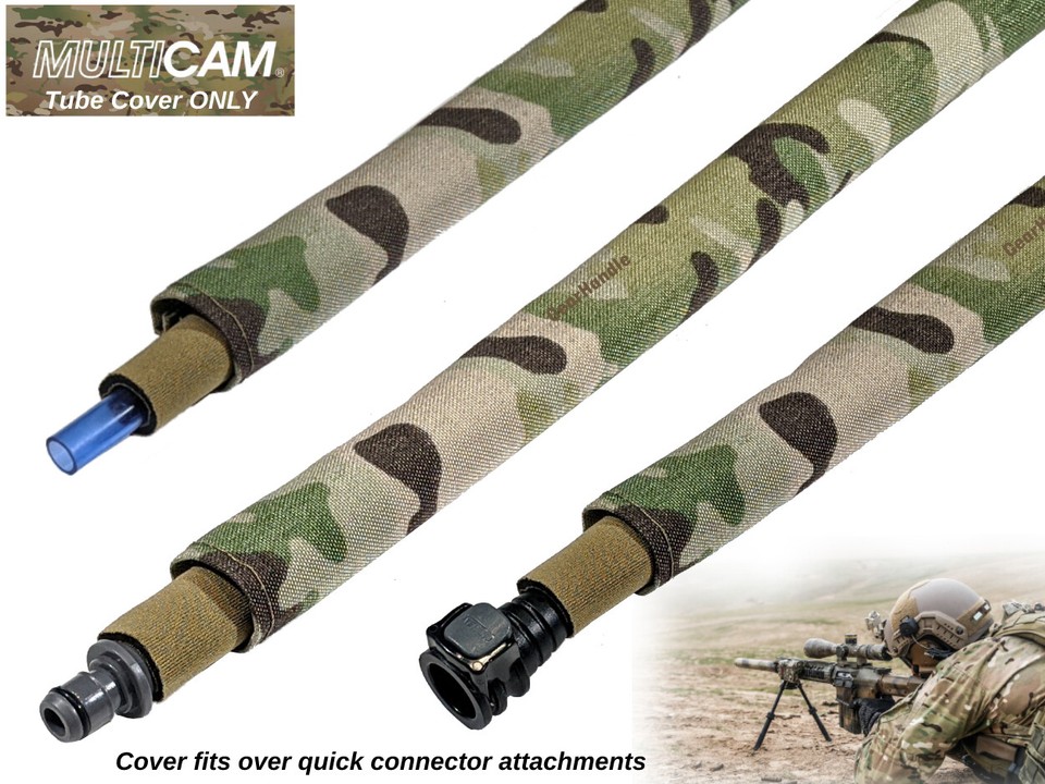 Multicam Tactical Hydration Drink Tube Cover - Non Insulated Drink tube ...