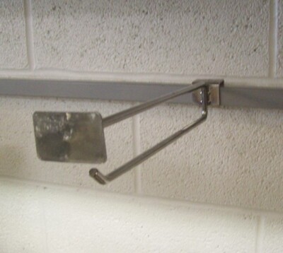 Store Display Fixtures 12 HEAVY RODS WITH TABS FOR SQUARE TUBING 14 ...