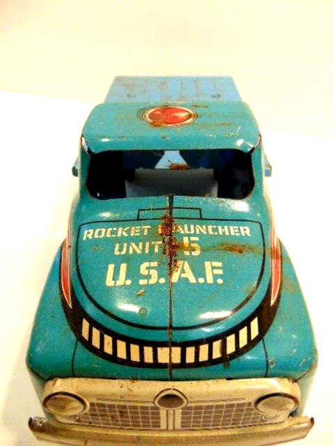 vintage MARX Toys U.S. Air Force Rocket Launcher metal truck | eBay