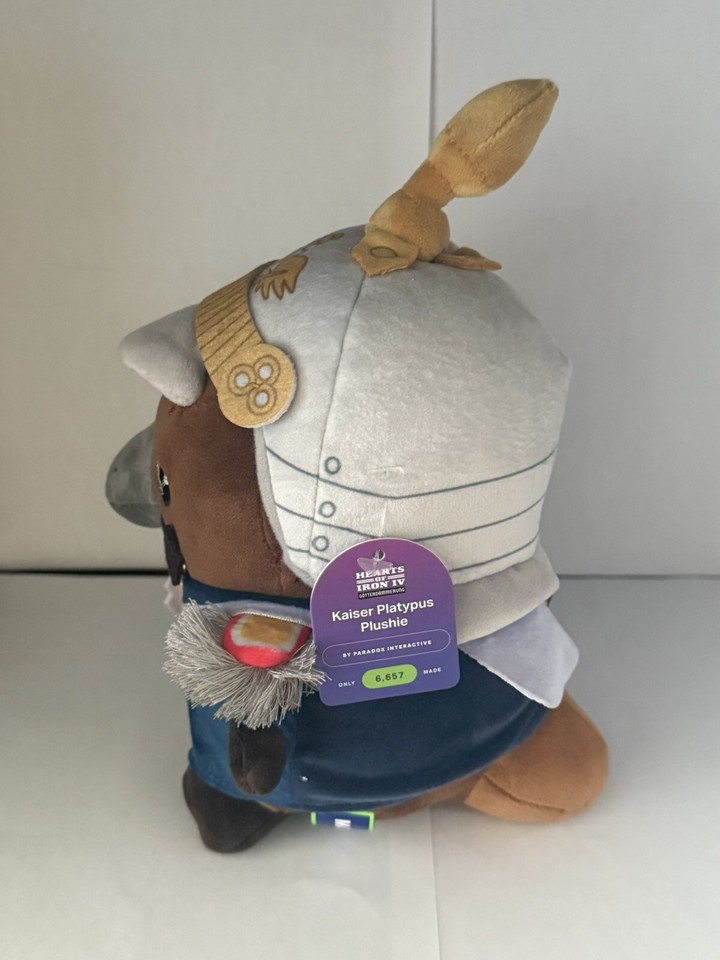 *New* Paradox Interactive Limited Edition HOI4 Kaiser Platypus from ...