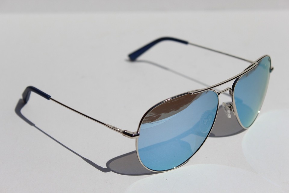 REVO Spark Sunglasses POLARIZED Chrome/Blue NEW NO BOX 1081-03 Aviator ...