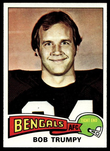 Bob Trumpy 1975 Topps #85 Cincinnati Bengals Football Card | eBay