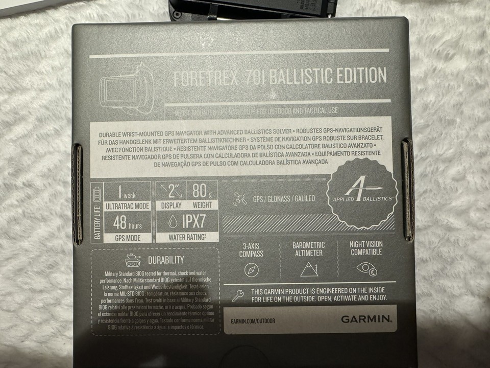 Garmin Foretrex 701 Ballistic Edition GPS | eBay
