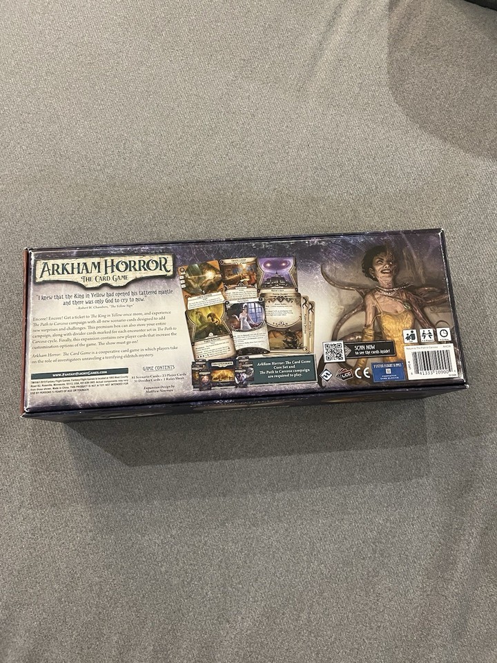 Arkham Horror LCG Return to The Path to Carcosa New and Sealed | eBay UK