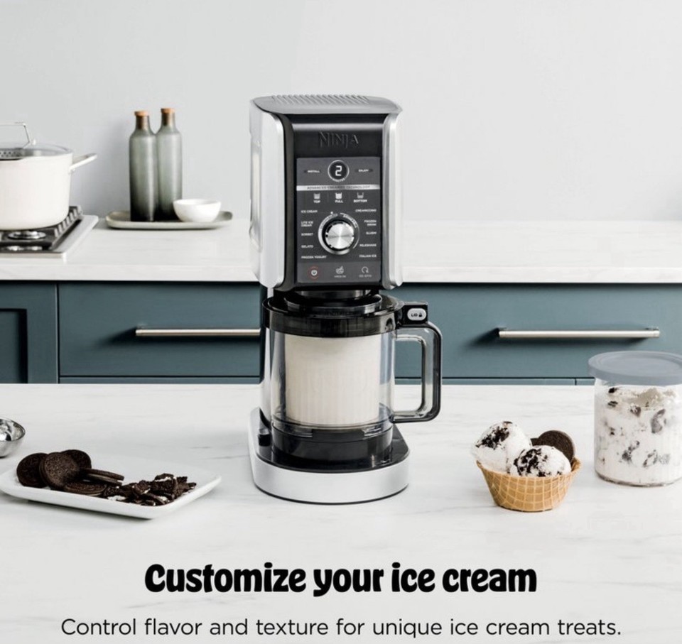 Ninja Creami Deluxe 11-in-1 Ice Cream and Frozen Drink Maker - Used ...
