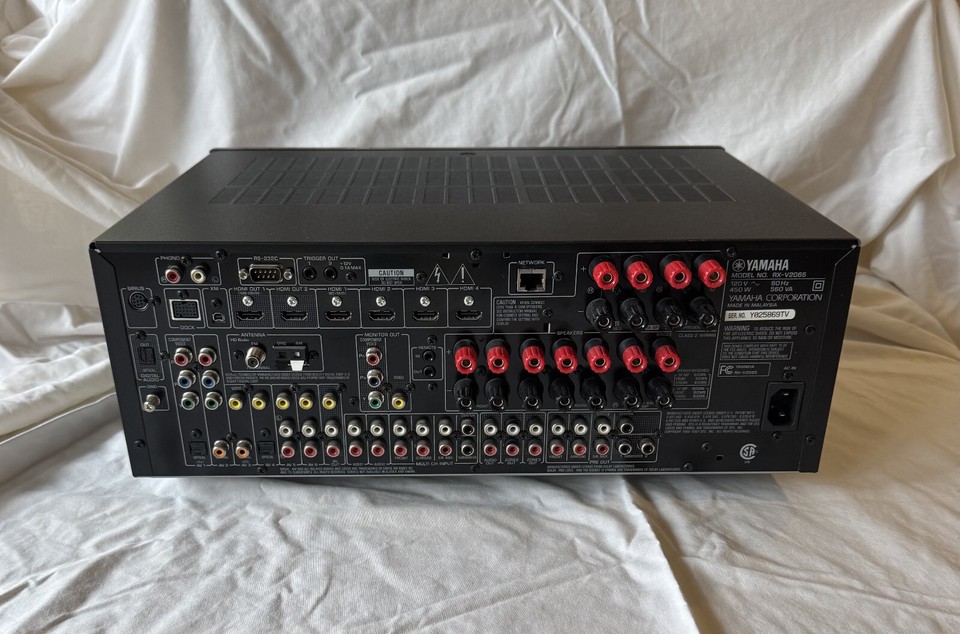 YAMAHA RX-V2065 - 7.2 channel A/V receiver - 5 HDMI - Complete Bundle ...