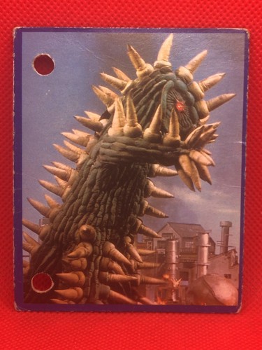 Sabotender Ultraman Taro Ultra monster Kaijyu LOTTE card Tsuburaya Pro ...