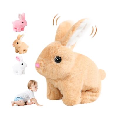 Bunny - My Realistic Bunny Toy,Easter Interactive Plush Bunny,Realistic ...