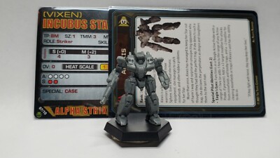Battletech x1 Incubus Vixen Clan Force Pack Striker Star Catalyst Game ...