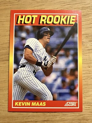 1990 SCORE HOT ROOKIE #2 KEVIN MAAS RC ROOKIE CARD YANKEES | eBay