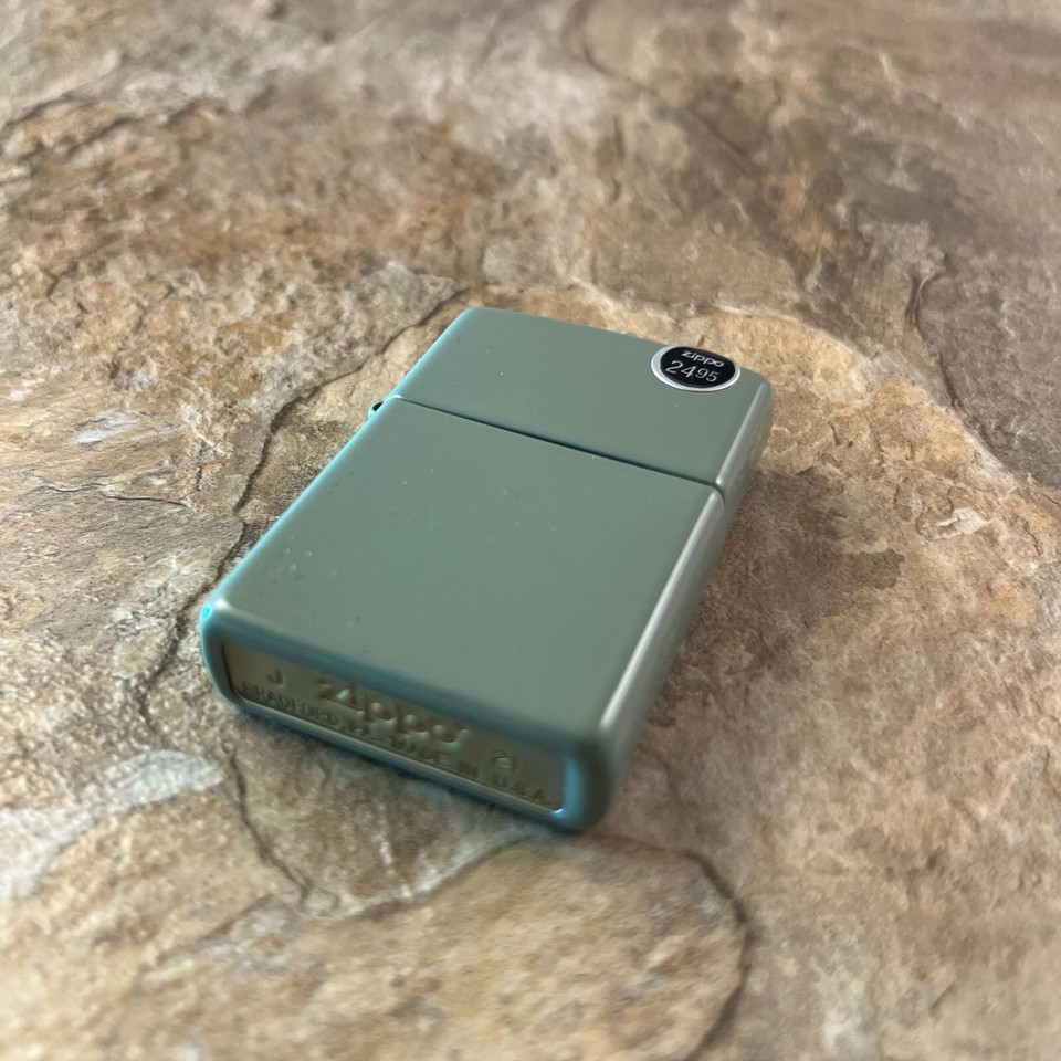 Genuine Zippo Classic Sage windproof Lighter CASE ONLY No Insert/Box | eBay