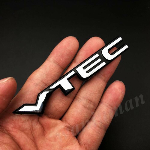 3D VTEC Car Trunk Rear Emblem Badge Decals Sticker i-VTEC Turbo 220 370 ...