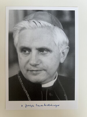 Papst Benedict XVI - Signiert - Kardinal Ratzinger | eBay