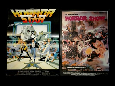 HORROR SHOW + HORROR STAR ! affiche cinema | eBay