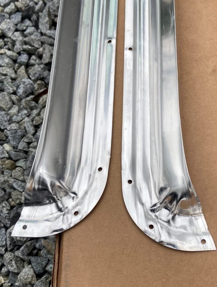 16 Inch Mill-Finish Aluminum Drip Cap Rain Gutter for RV Trailer ...