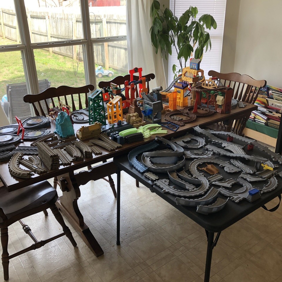 Large Lot of Thomas The Train Plastic Train Tracks Various Sets & Years ...