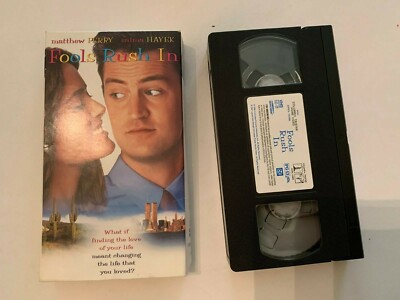 1996 Fools Rush In VHS Video Tape Matthew Perry | eBay