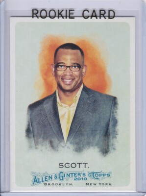 STUART SCOTT ROOKIE CARD 2010 Topps Allen & Ginter's RC ESPN ...
