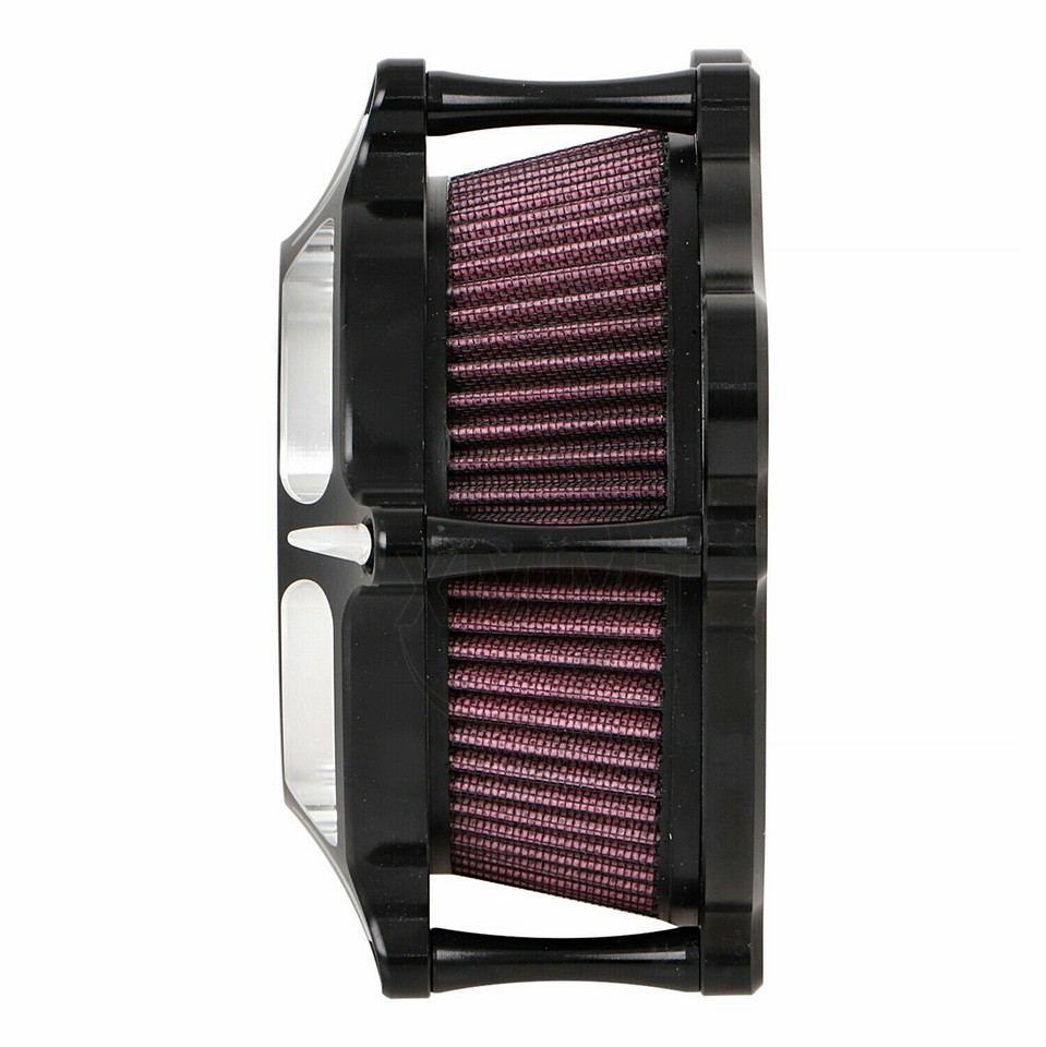 CNC Air Cleaner Red Intake Filter Kit For Harley Touring Electra Road ...