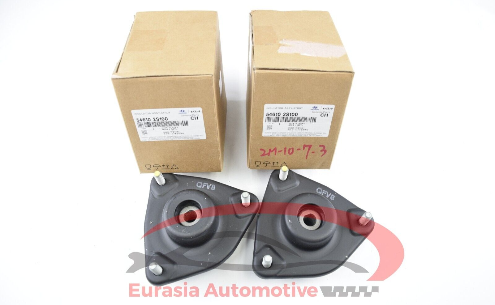 Genuine Hyundai Tucson 2010-2017 Front Strut Mounts 2 x 546102S100 OEM ...