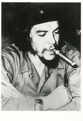 Che Guevara•Smoking Cigar•Guerilla Leader, Cuban Revolution•Photo ...