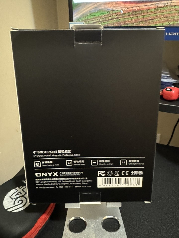 Onyx BOOX Poke 5 6 inch E-ink e-Reader Tablet Black Perfect Shape in ...