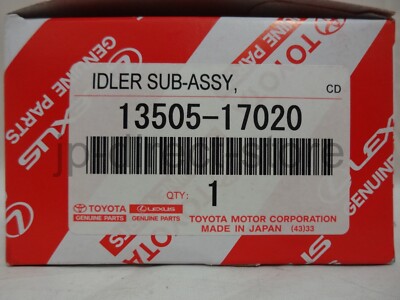 Genuine Toyota Timing Belt Cam Tensioner Pulley 13505-17020 OEM | eBay