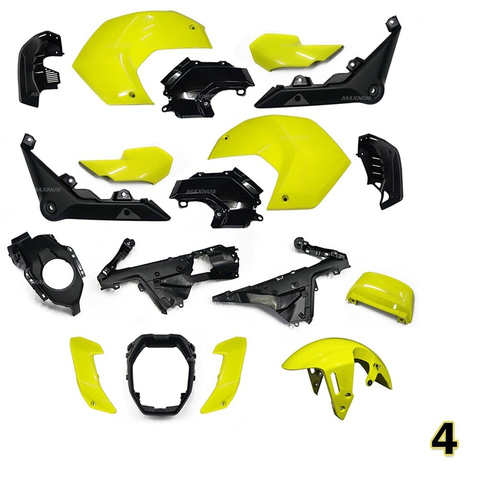 Genuine Body Fairing Set 18PC Various Colors For HONDA NEW MSX GROM 125 ...