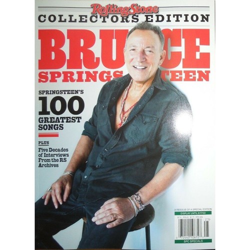 BRUCE SPRINGSTEEN rolling stone 100 GREATEST SONGS five decades ...