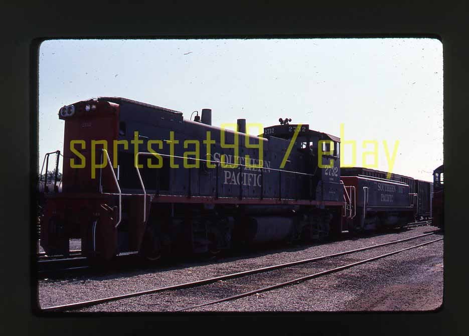 1983 SP Southern Pacific MP15AC #2732 / Yard Slug #1011 - Railroad 35mm ...