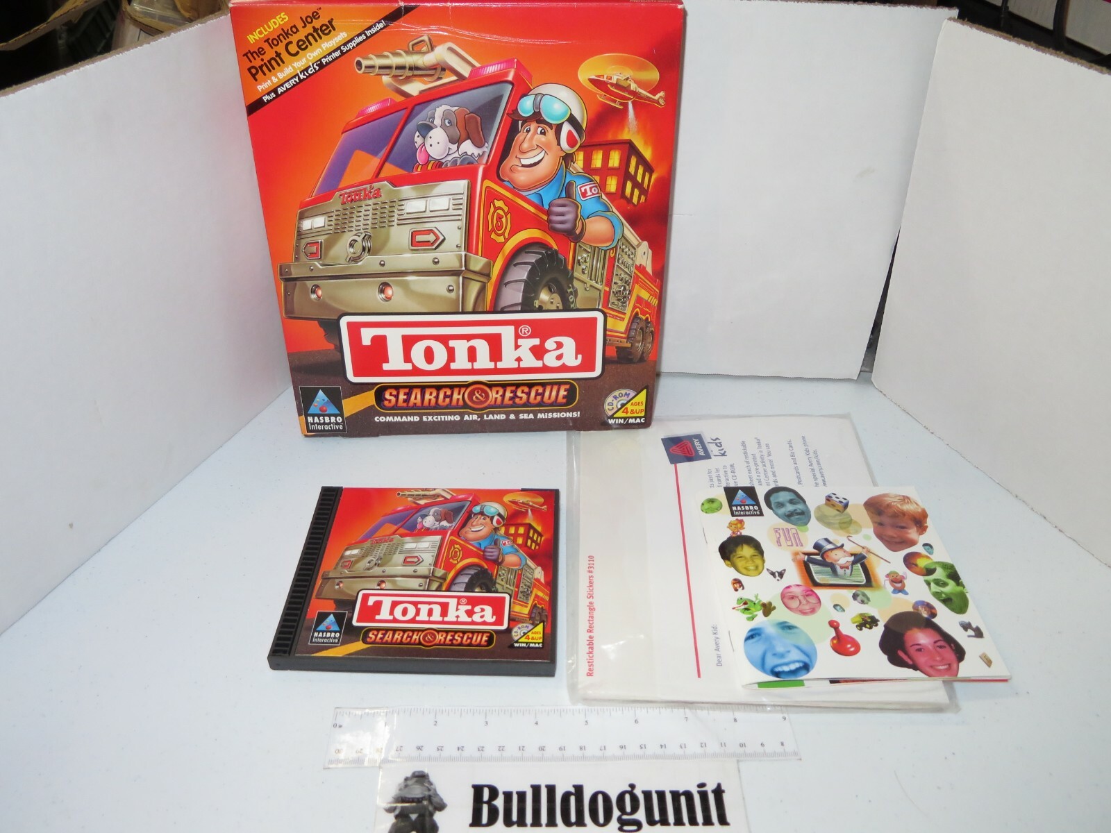 Tonka Search and & Rescue PC CD-ROM Windows Big Box Game Complete 1997 ...