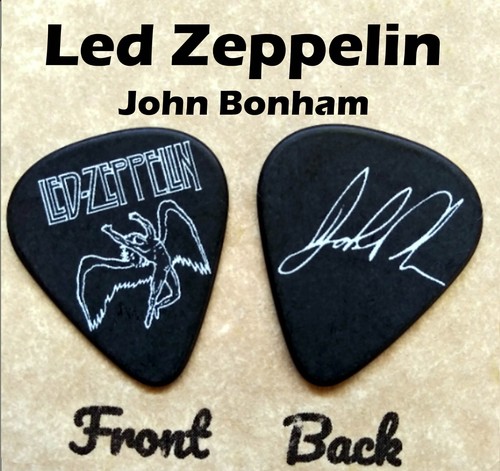 1 ONE Led Zeppelin John Bonham novelty signature guitar pick (WJ-2290 ...
