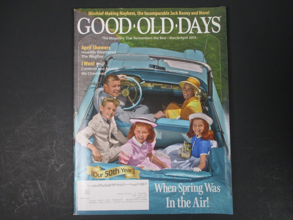 Lot of 12 Good Old Days Magazines 2013, 2015, 2016, VTG | eBay