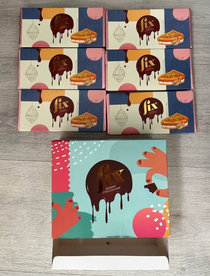 Dubai Fix Chocolate Pistachio Flavor. Only 3 pcs! only pistachio flavor ...