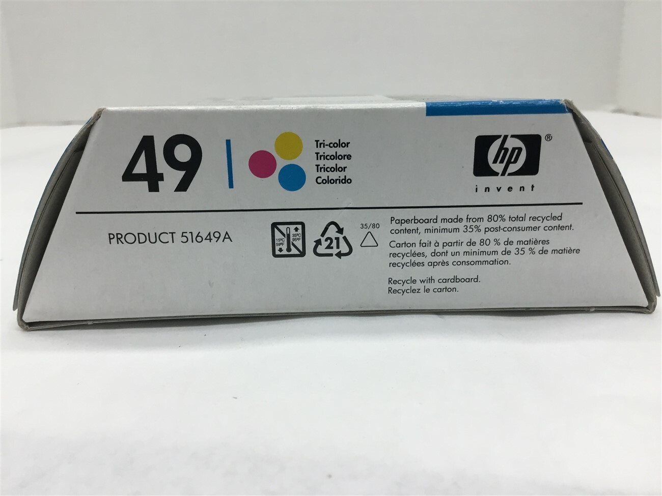 HP 49 Tri-Color Ink Cartridge | eBay