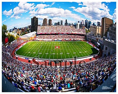 CFL Montreal Alouettes Percival Molson Stadium Color 8 X 10 Photo ...