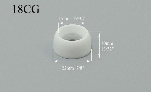 TIG Large Diameter Alumina Gas Lens Nozzle Kit 995795 45v116 45v64 ...