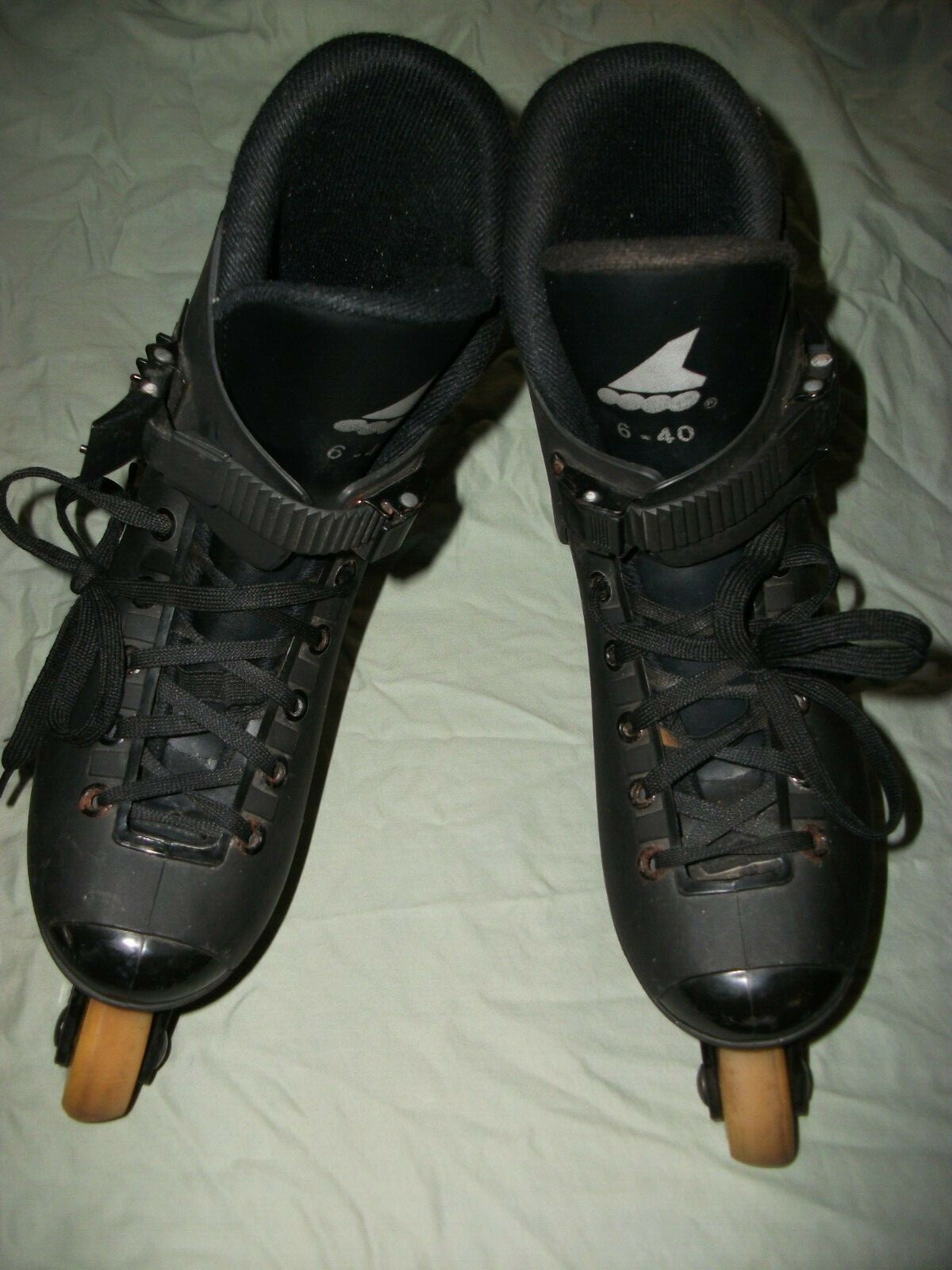 INLINE BOXCAR HARD SHELL SKATES SIZE 6 GREAT SHAPE UNIQUE DESIGN | eBay