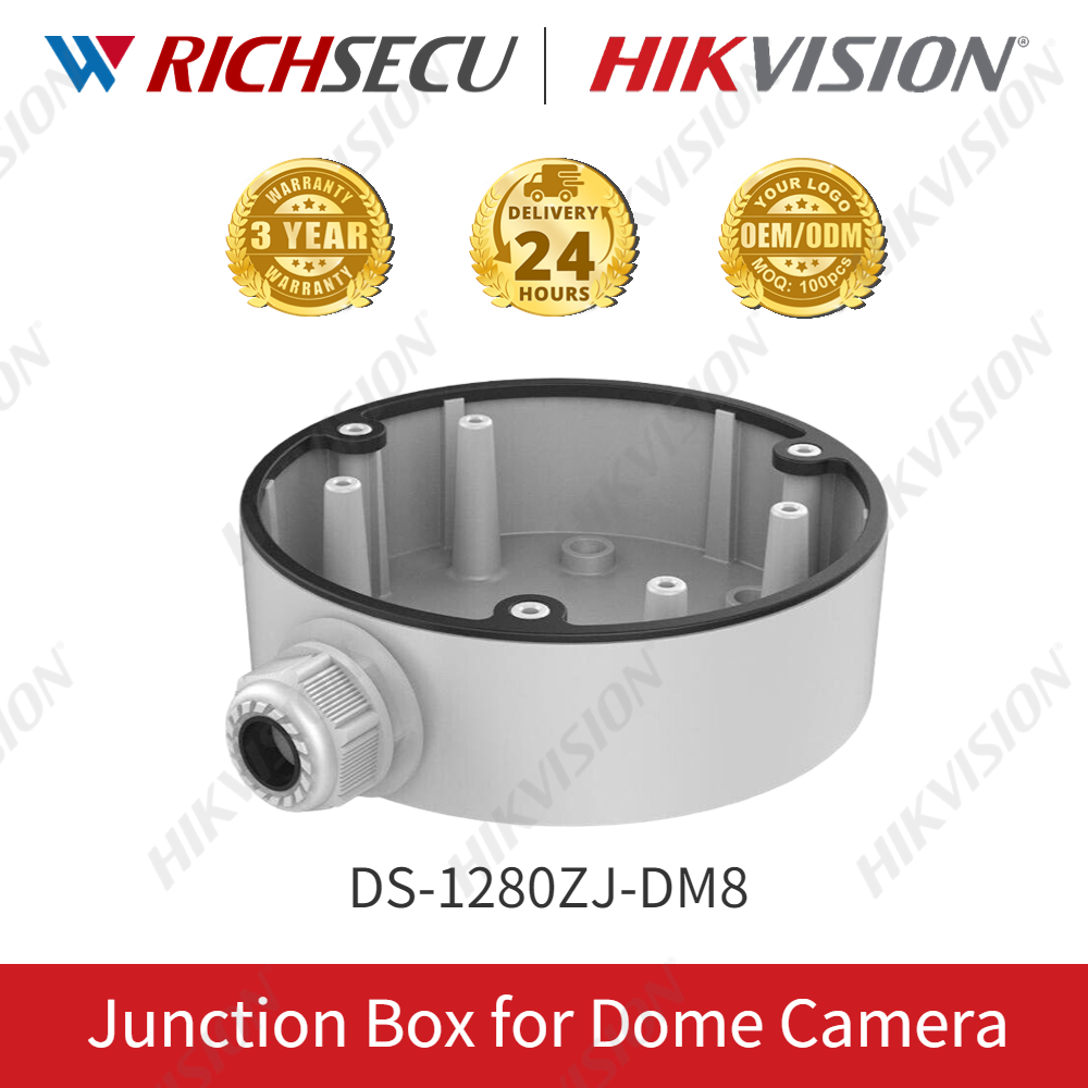 Hikvision Junction Box Conduit Base Wall Mount Bracket For Hik camera ...
