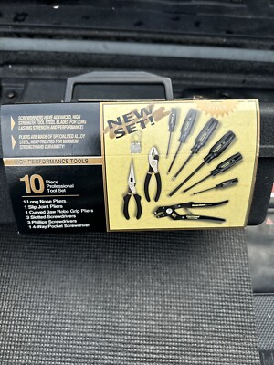 Sears Craftsman Professional Usa Nos 10pc Tool Set 41576 Pliers ...