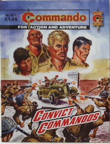 Commando War Comics :: No. 4371 :: CONVICT COMMANDOS ( New ) VGC/NM | eBay Australia