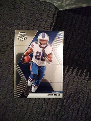 2020 Mosaic NFL Zack Moss Rookie Card Bills | eBay