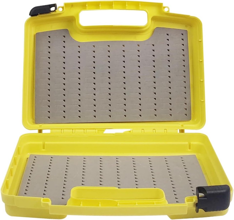 Aventik Streamer Fly Boxes Click Lock Large Streamer Flies Storage ...
