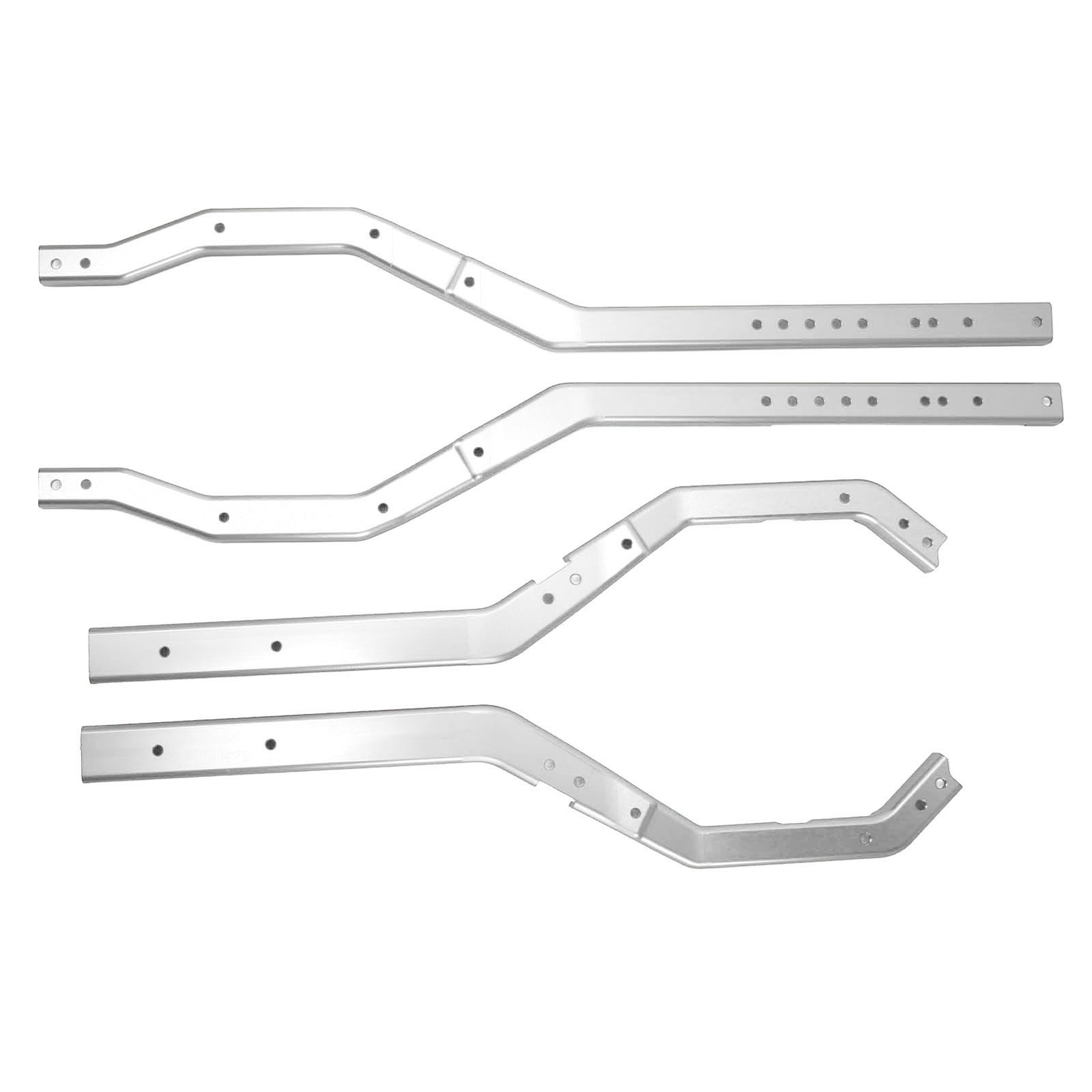 RC Chassis Frame Rails Professional Aluminium Alloy Lightweight RC ...