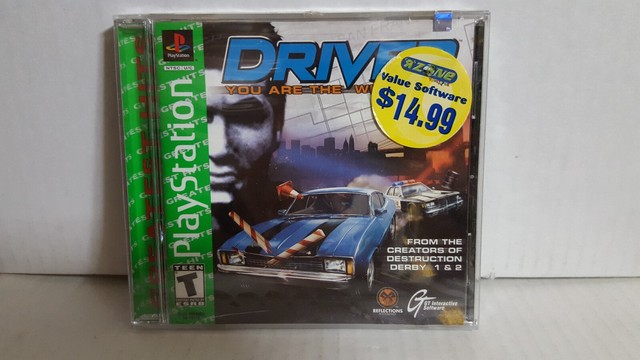 Driver (Sony PlayStation 1, 1999) for sale online | eBay
