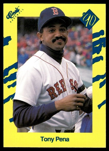 1990 Classic Yellow Tony Pena Boston Red Sox #T67 | eBay