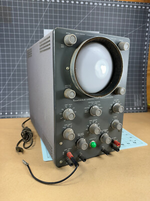 Heathkit Laboratory Oscilloscope Model 0- 12 SEE PICS & VIDEO with ...