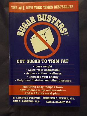 Sugar Busters! Cut Sugar to Trim Fat - Hardcover - Very Good Condition ...